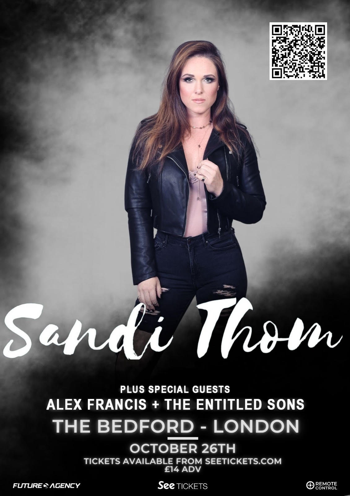 LIVE AT THE BEDFORD PRESENTS: SANDI THOM - The Bedford Pub London